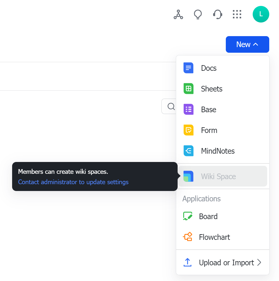Admin | Configure Docs settings