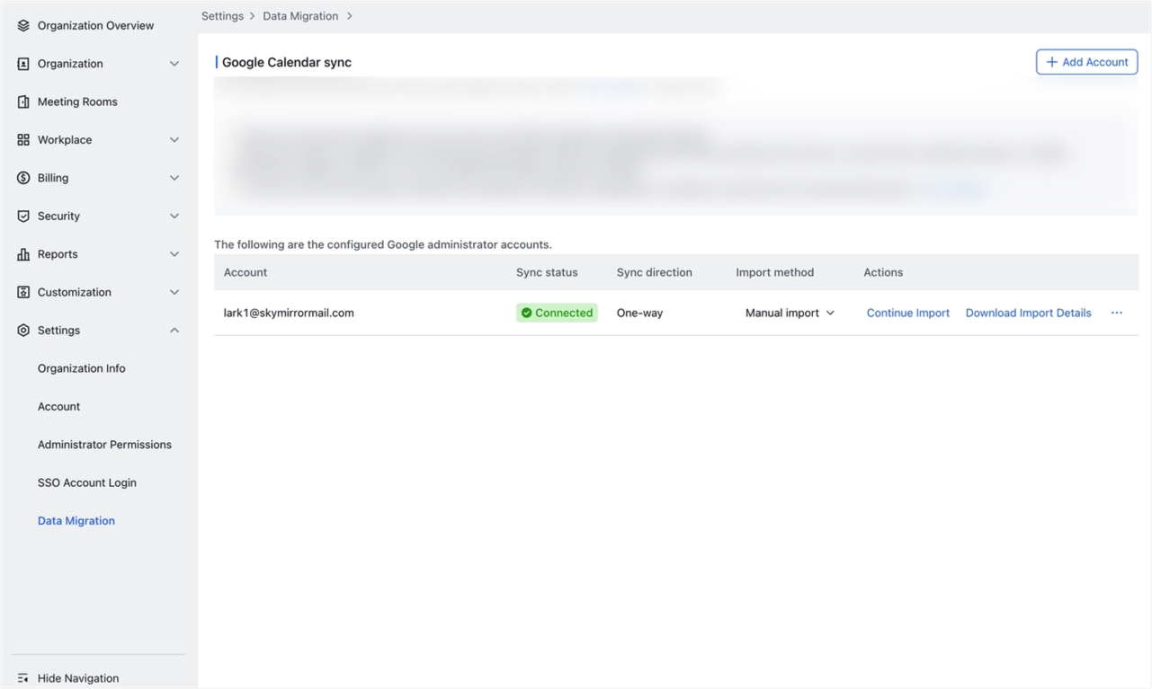 Implement a two-way sync between Google Calendar and Feishu Calendar