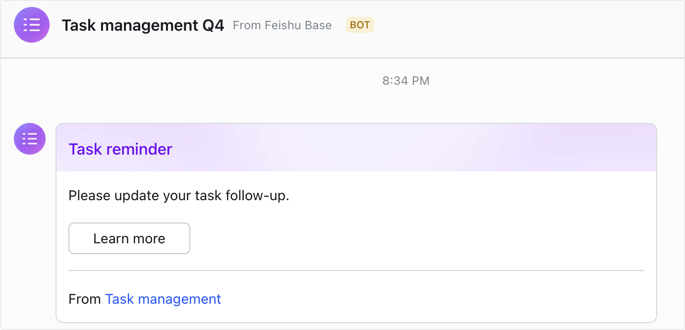 Send messages using different identities with automated workflow