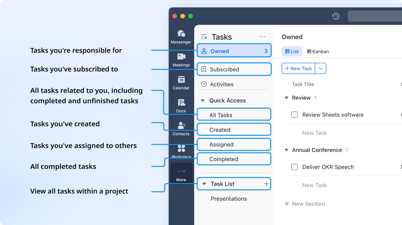 Get started with Tasks