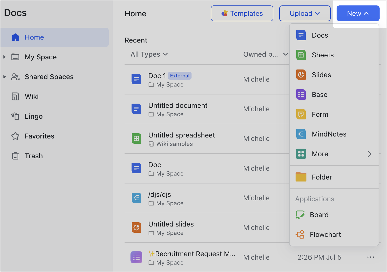 Get started with Feishu Docs
