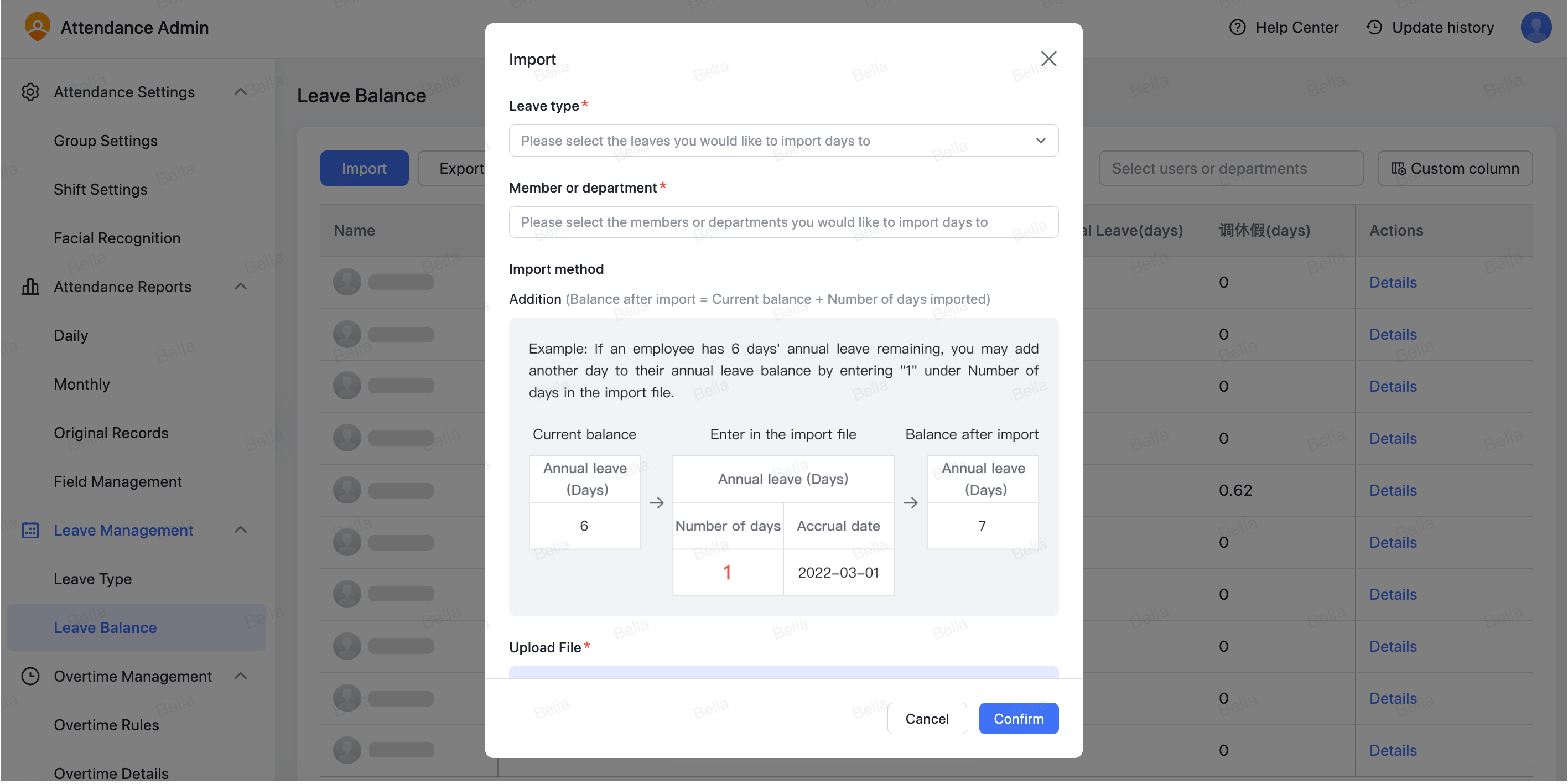 Admin | Set up and manage employee leave