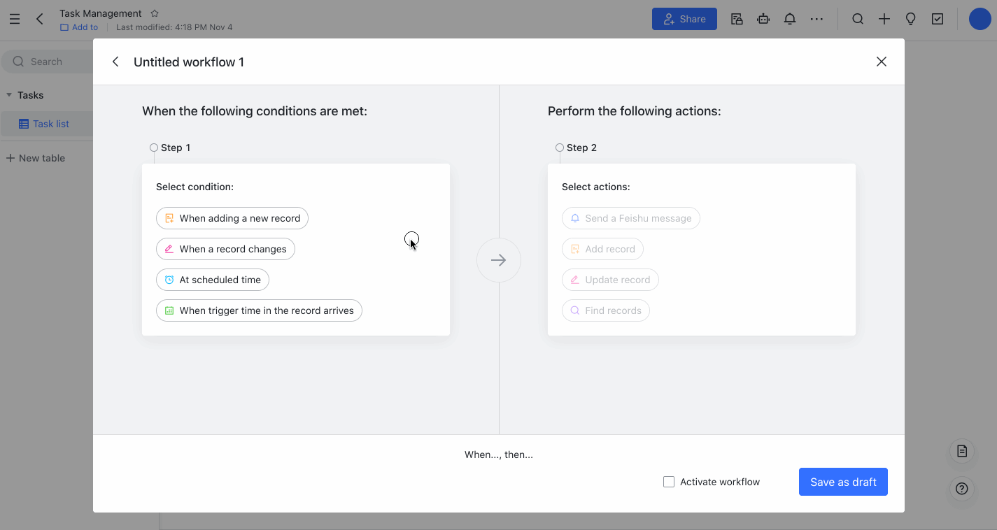 Use Automations in Base