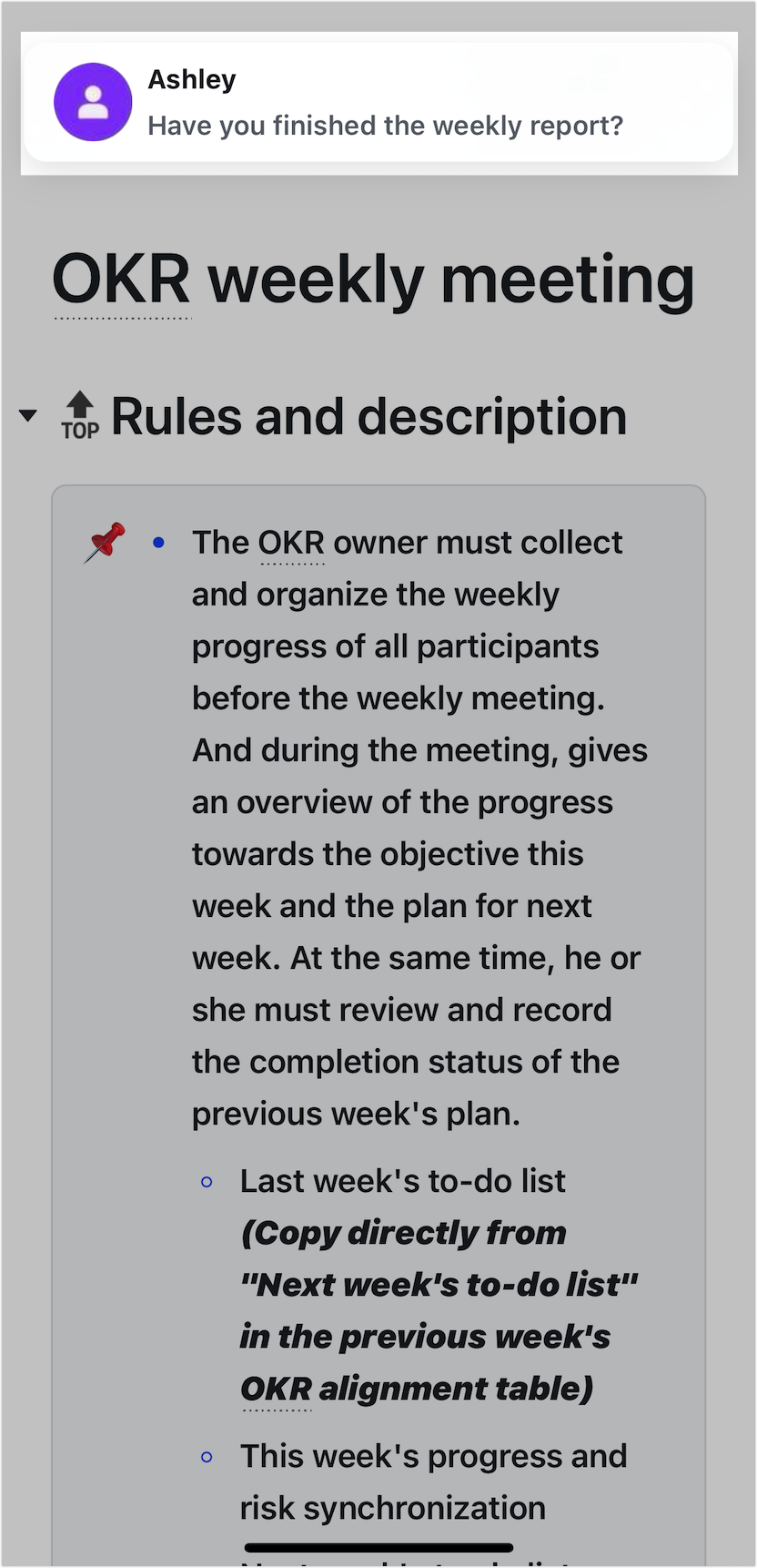 V7.23 Set push notification rules for task list activities to keep everyone up to date on tasks!