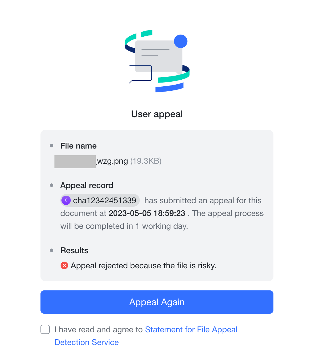 Admin | Set up file security detection