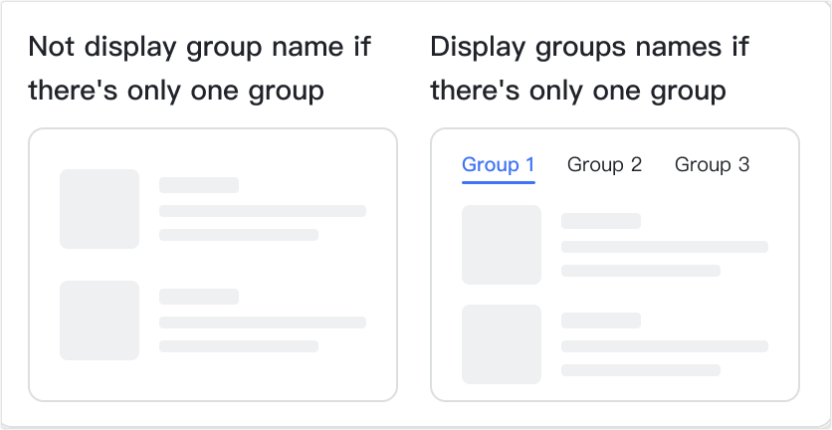 Manually configure the content of the Feed List block
