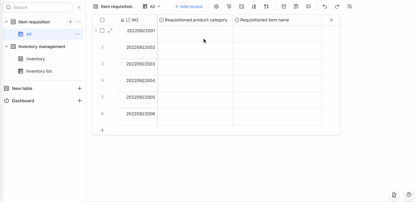 V5.24 Reference content from single/multiple options fields in a different table for easier ...