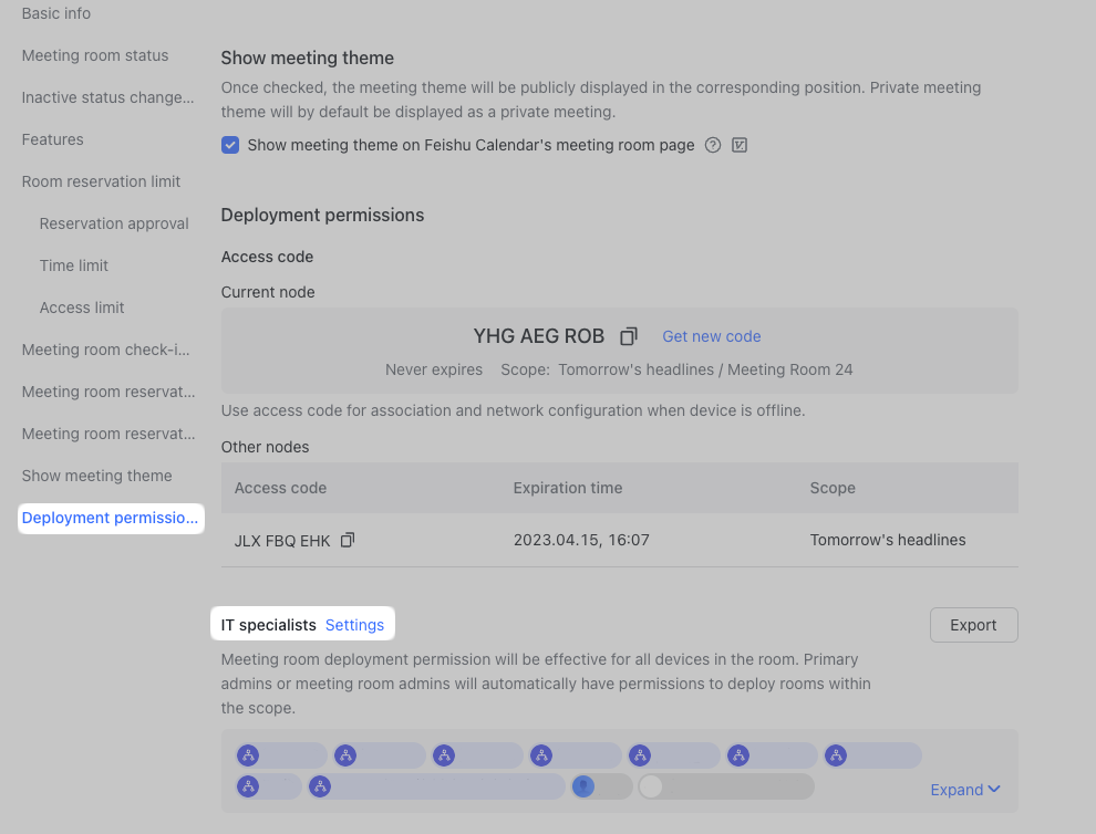 Admin | Set up the HikVision sensor