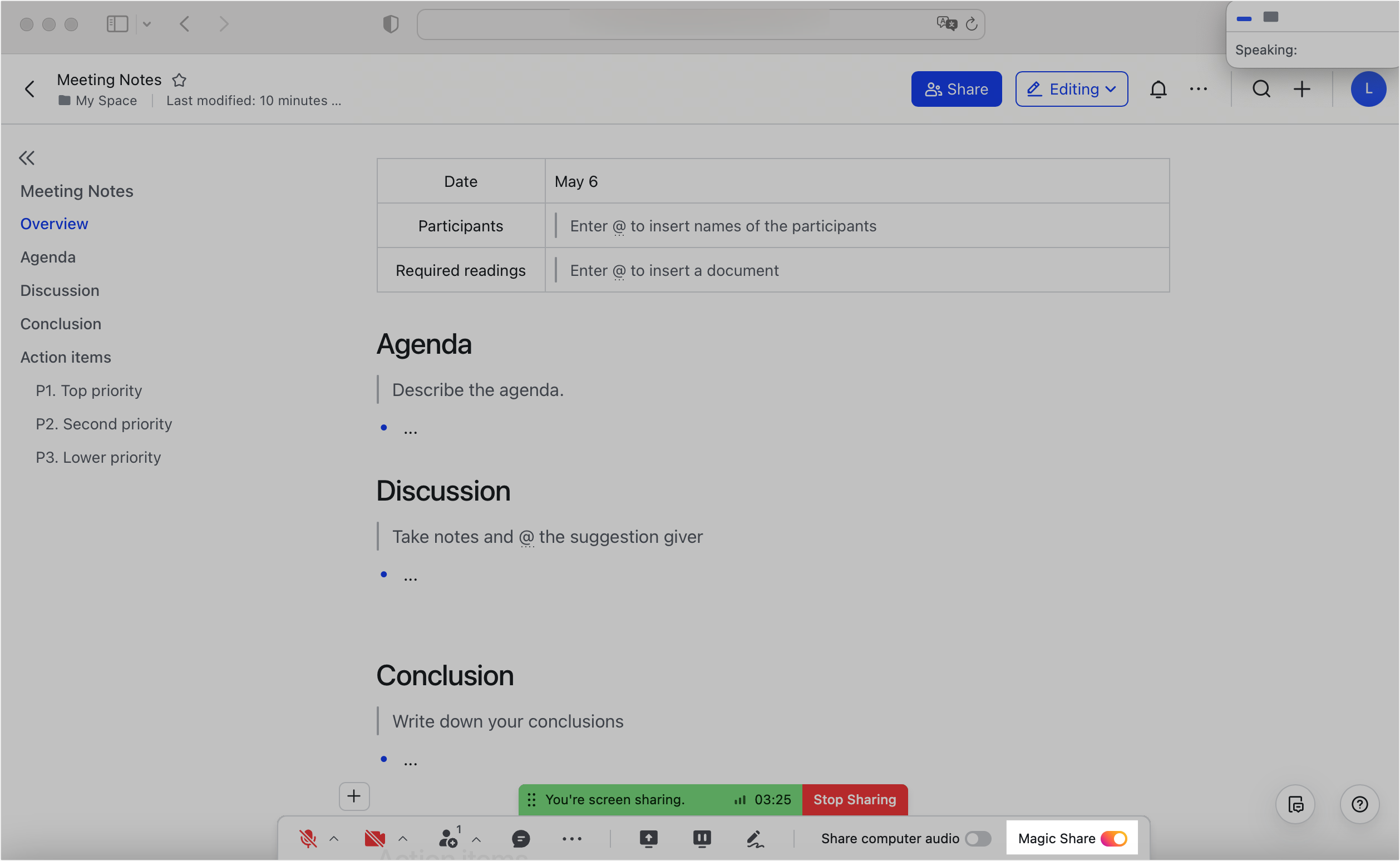 Master Feishu Meetings' advanced features