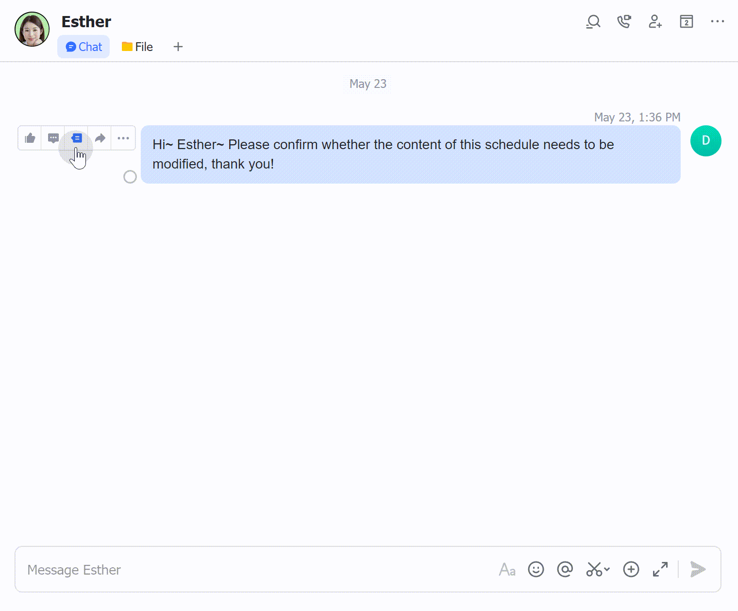 Messenger Change Log