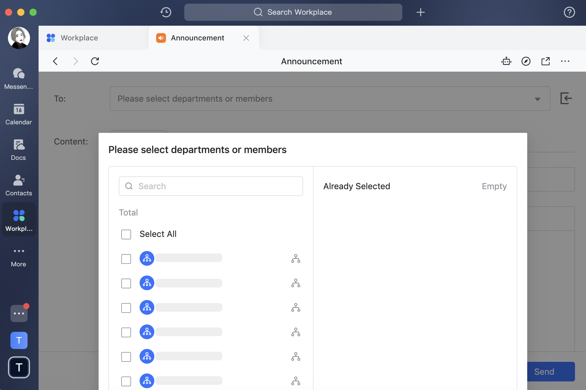 How to use Announcements