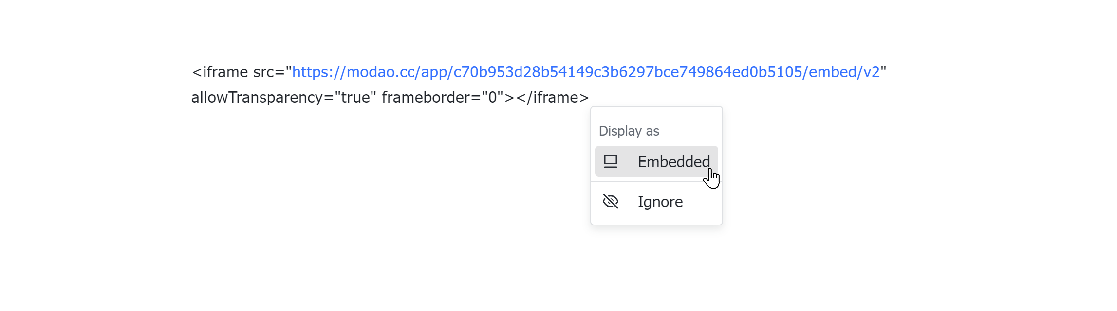 Embed MockingBot to Docs