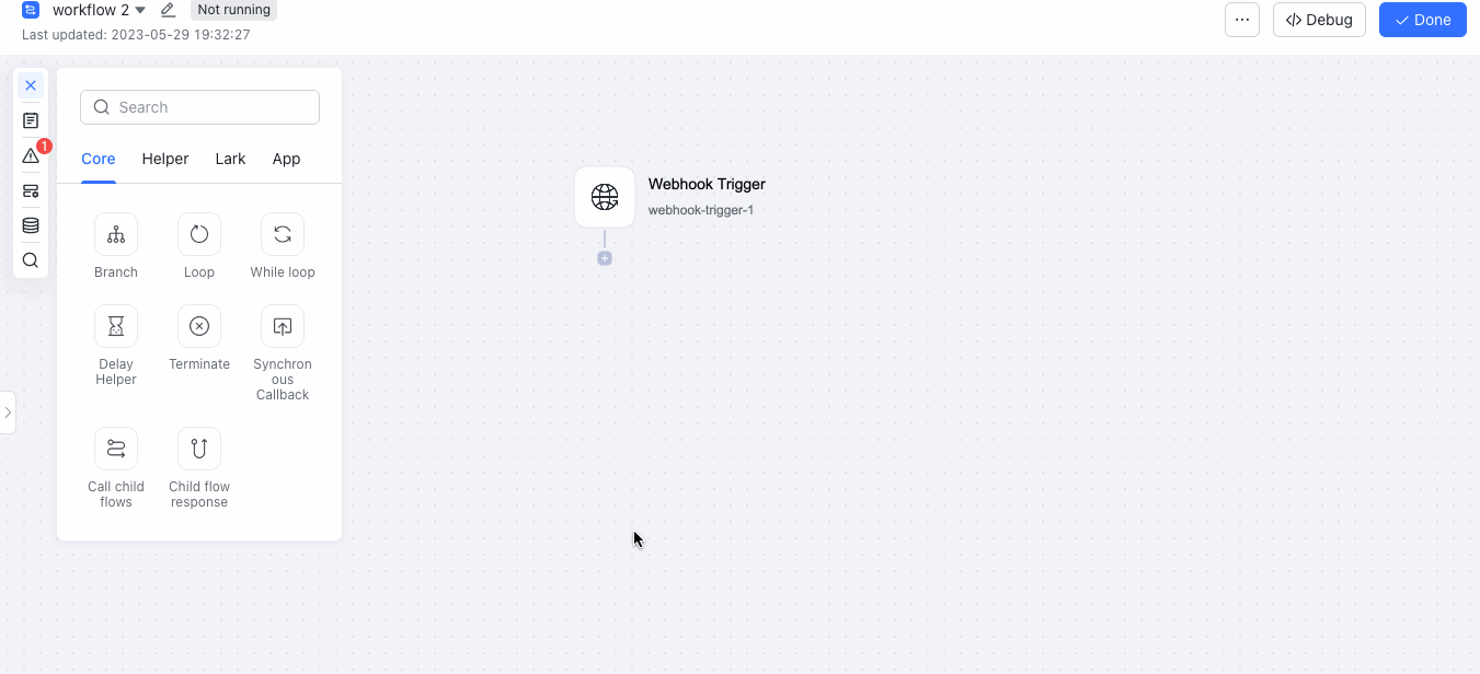 Create And Edit Workflow