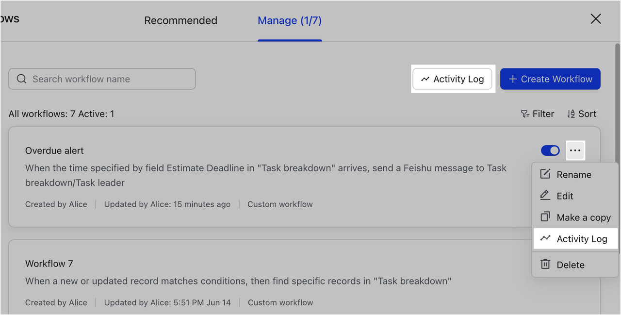 Use Automations in Base