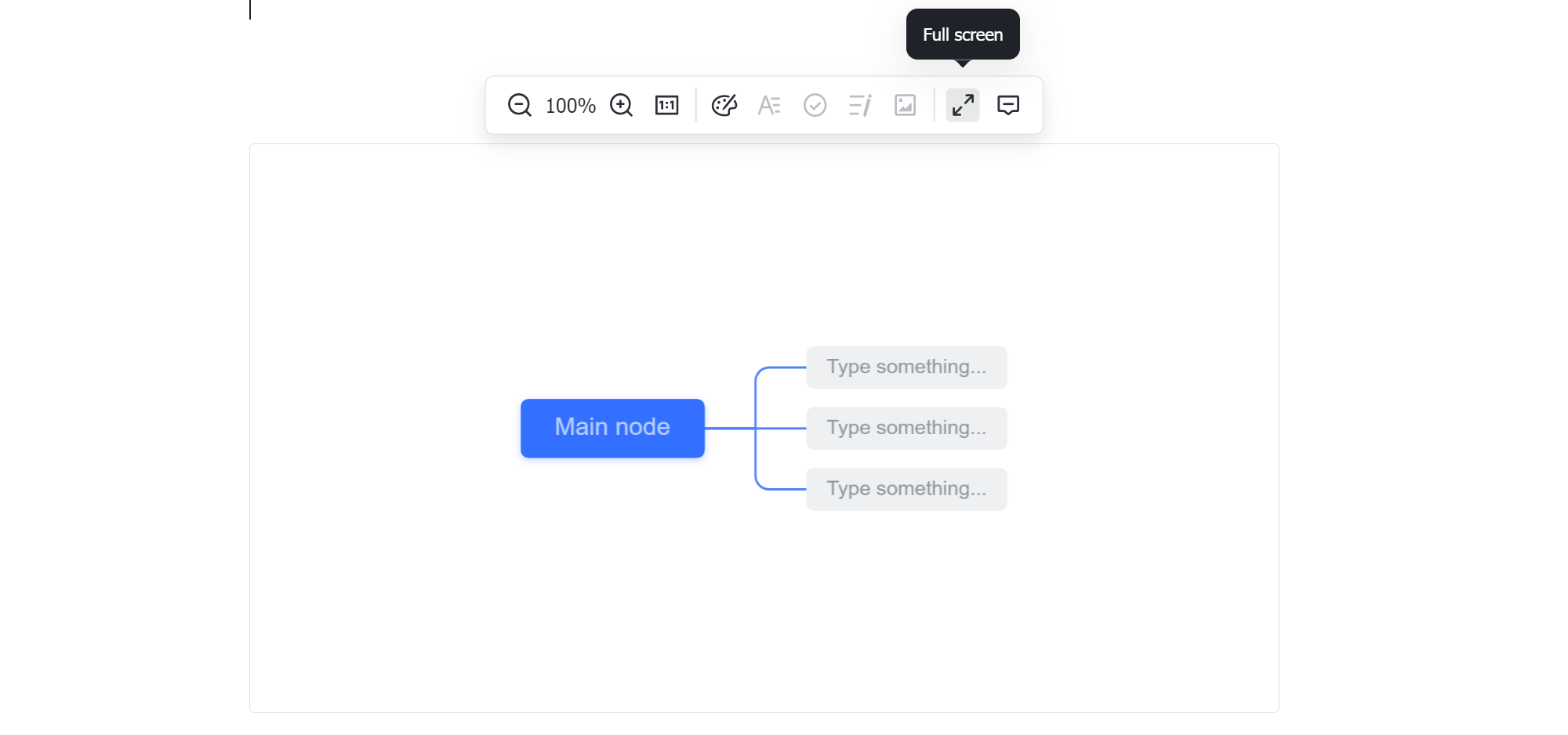 Edit mind maps in Docs