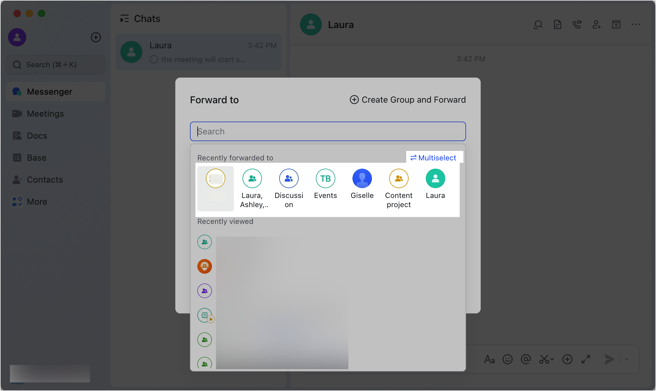 Forward, delete, favorite, and select messages FAQs