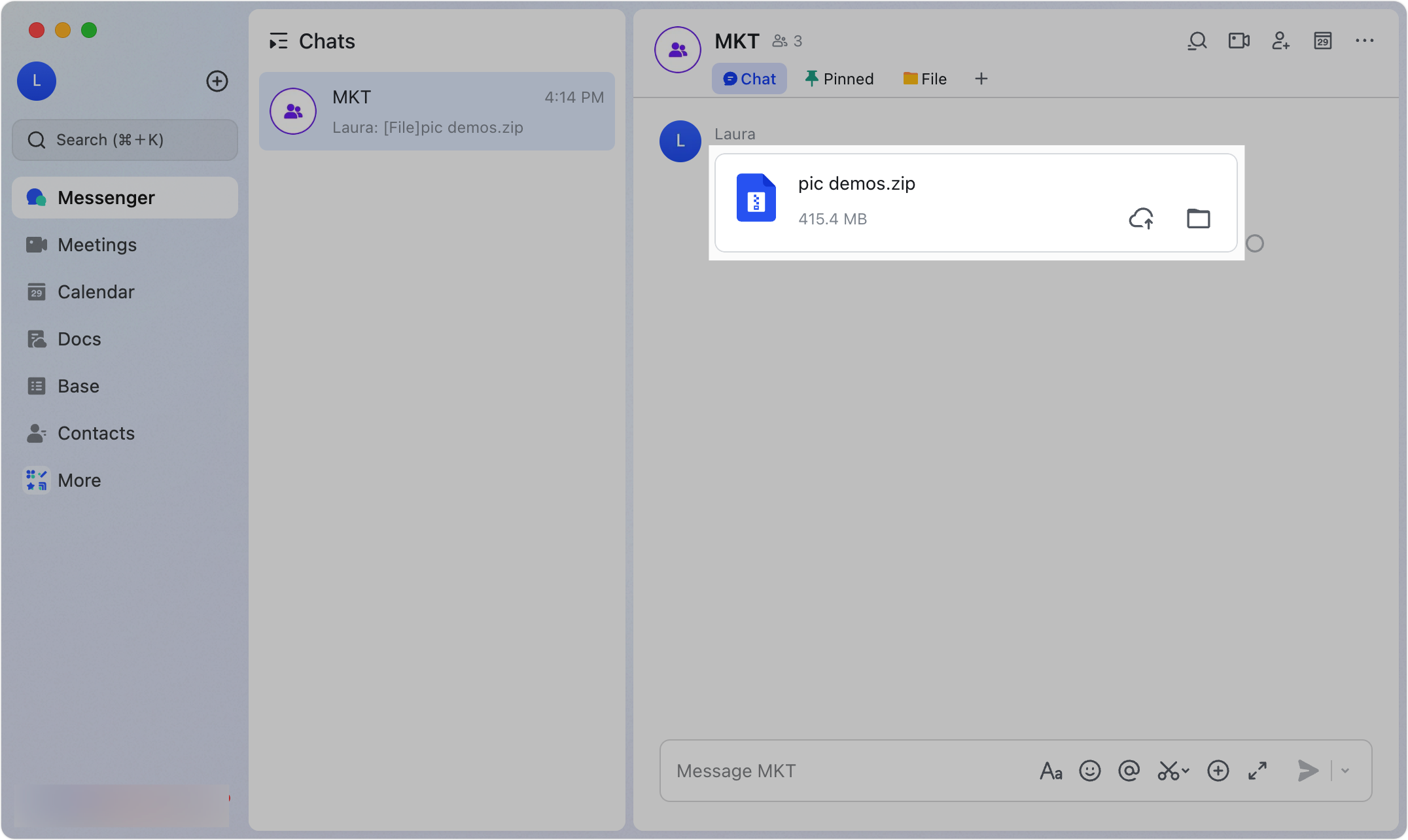 Archive files in chats FAQs