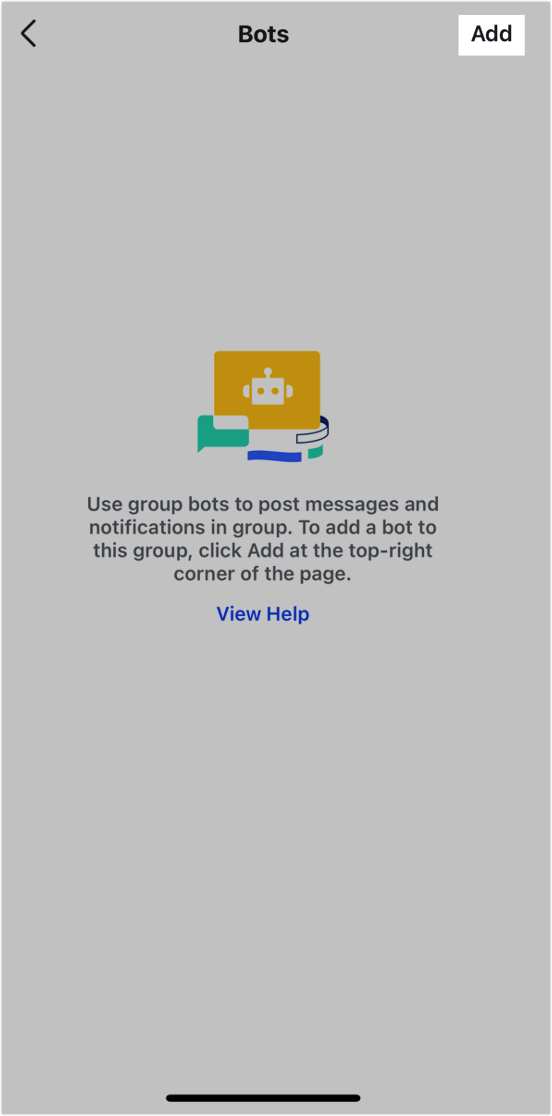 Use bots in groups
