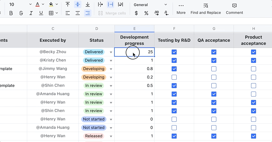 Change Number Format In Sheets