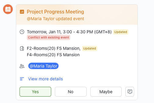 Set up meeting room reservation administrators