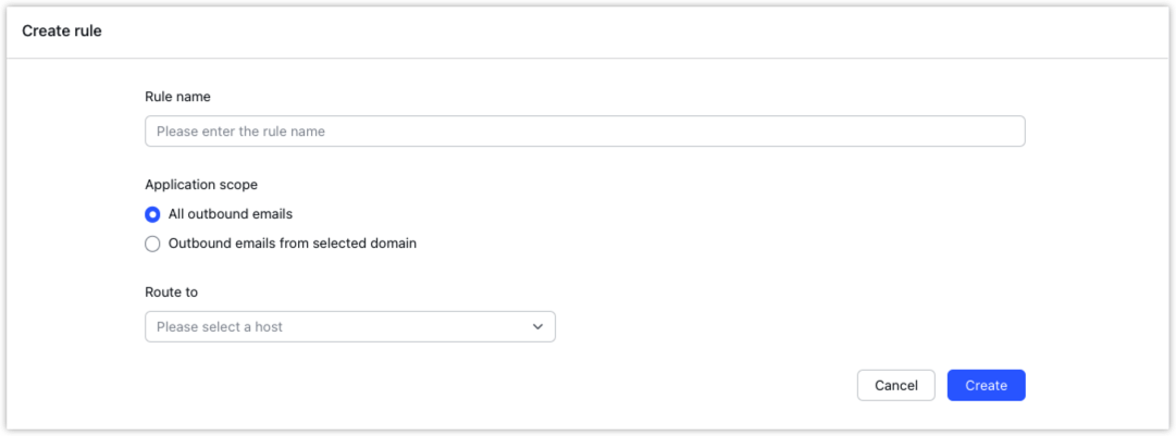Admin | Set up an outbound email gateway