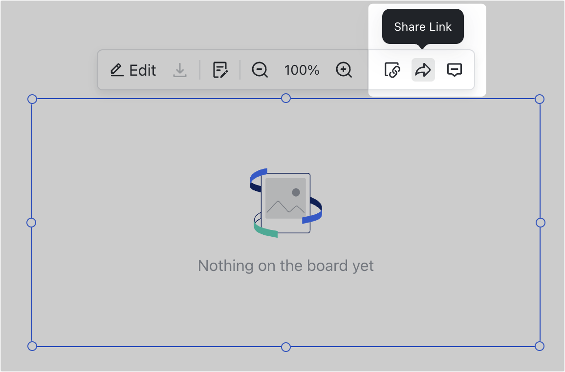 Comment and collaborate on a board
