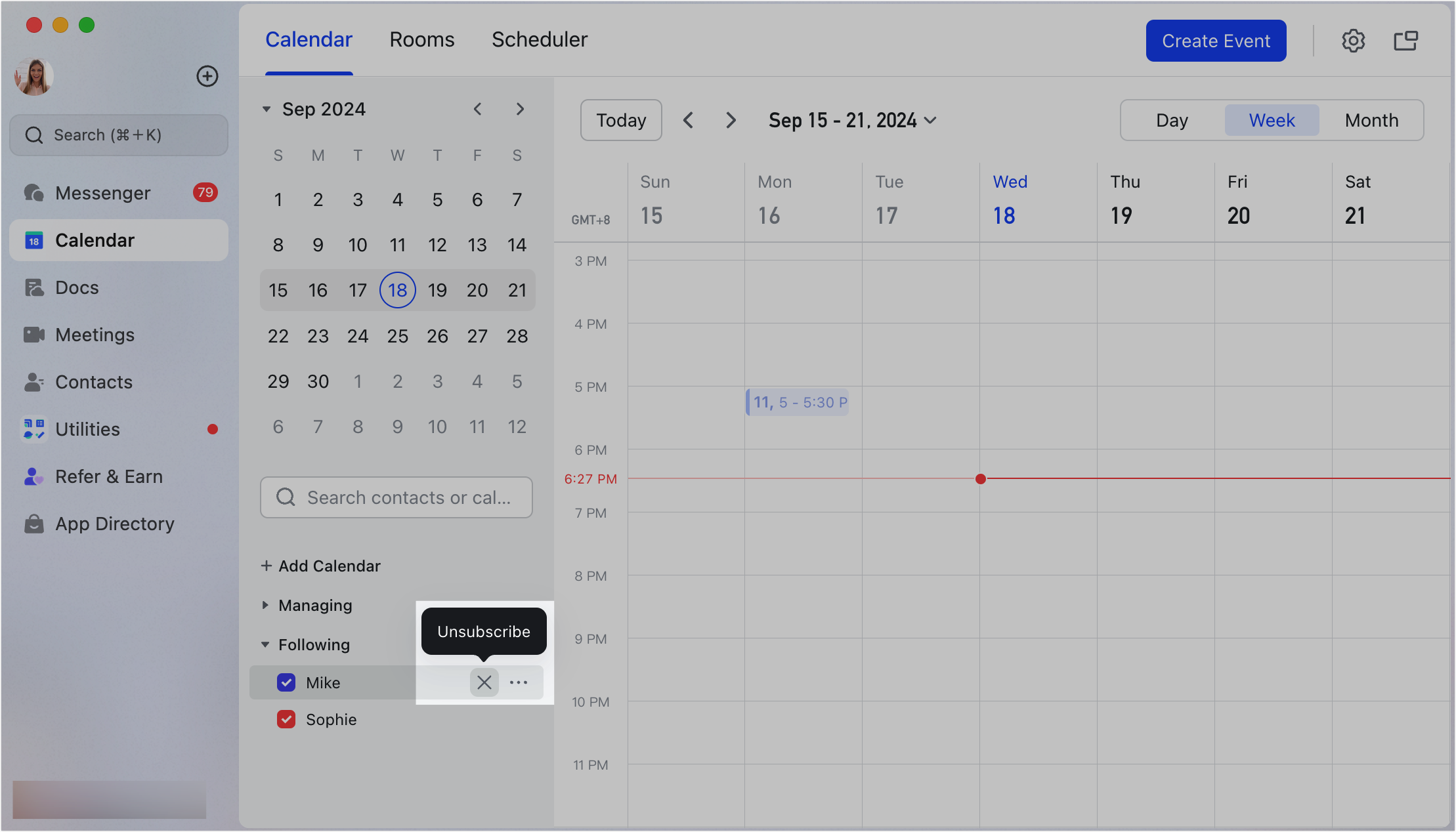 Subscribe to calendars