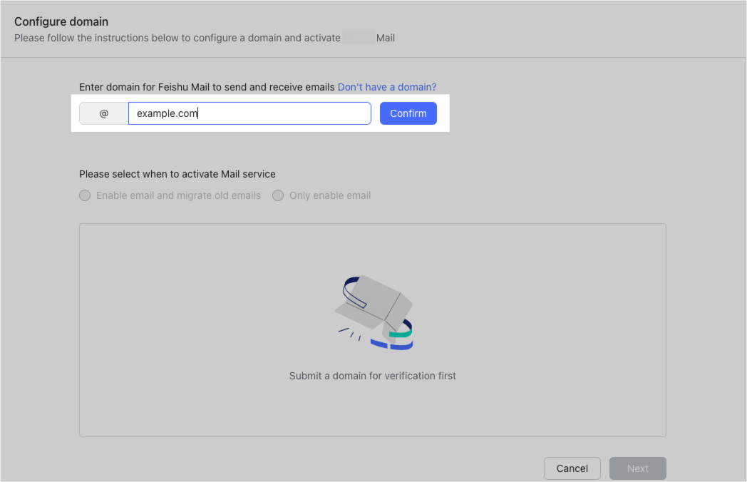 Admin | Set up an inbound email gateway