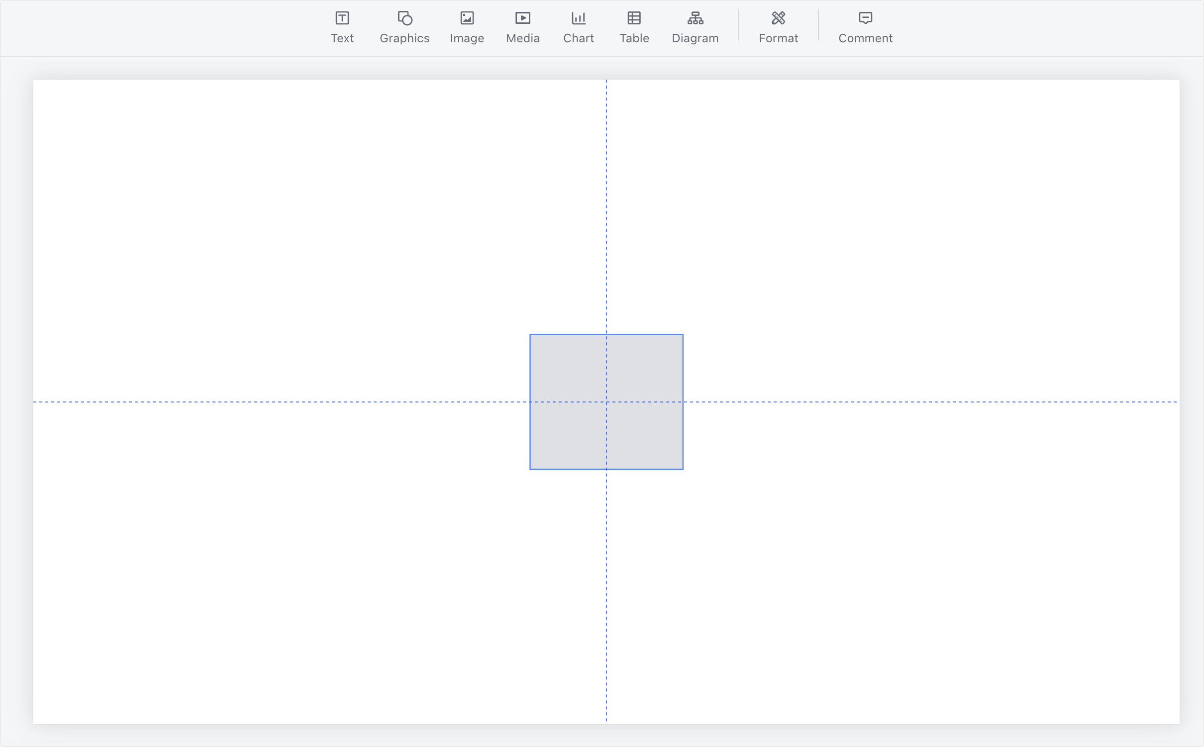 Lines guides in Slides