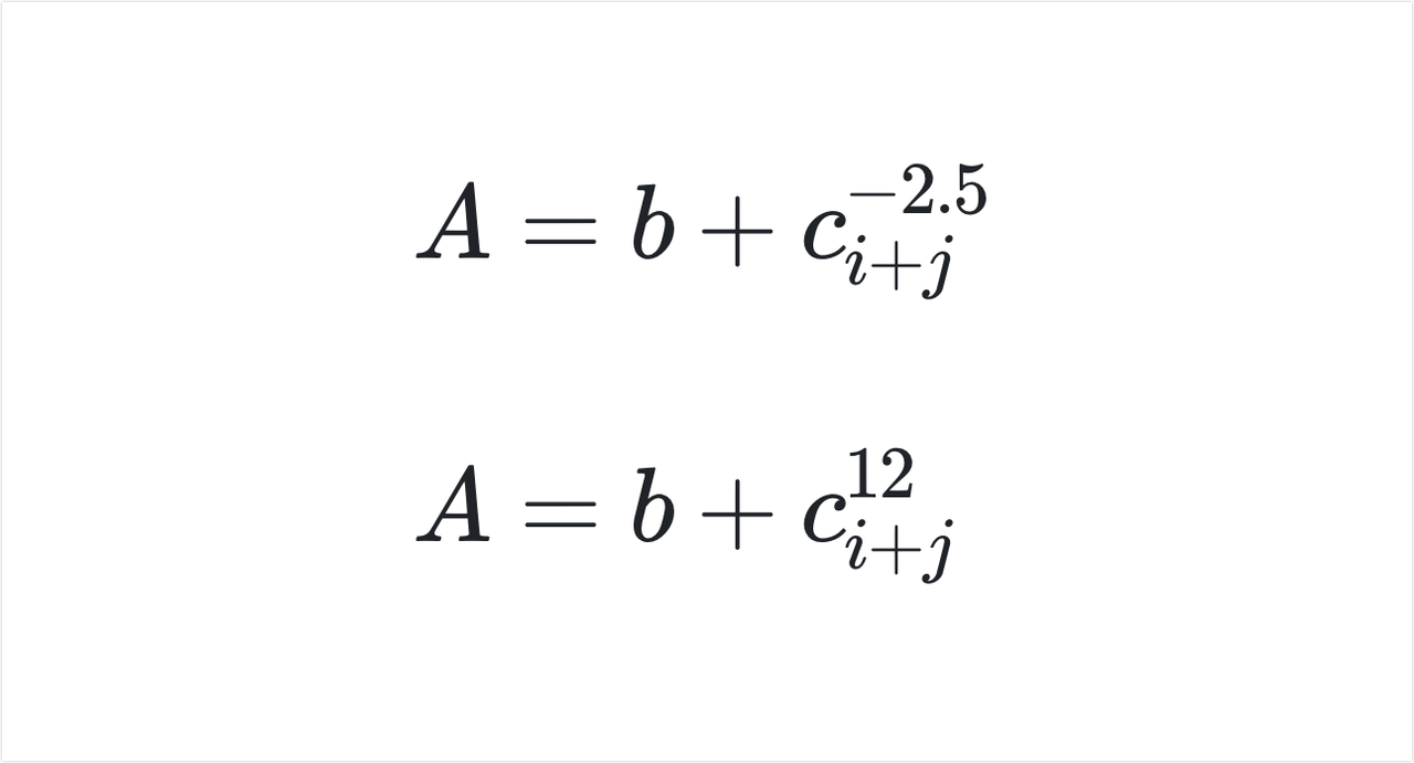 Insert equations in Docs