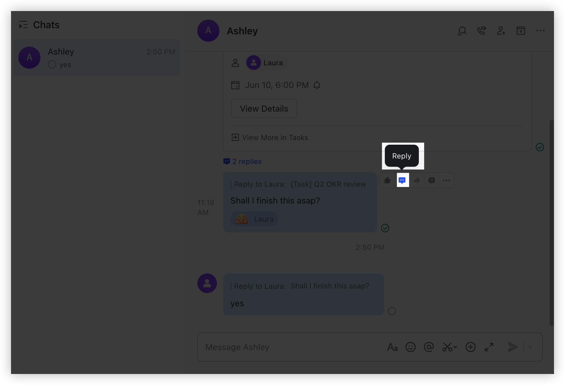 Reply To A Specific Message reply-to-a-specific-message