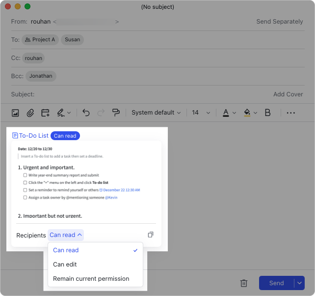 Get started with Mail