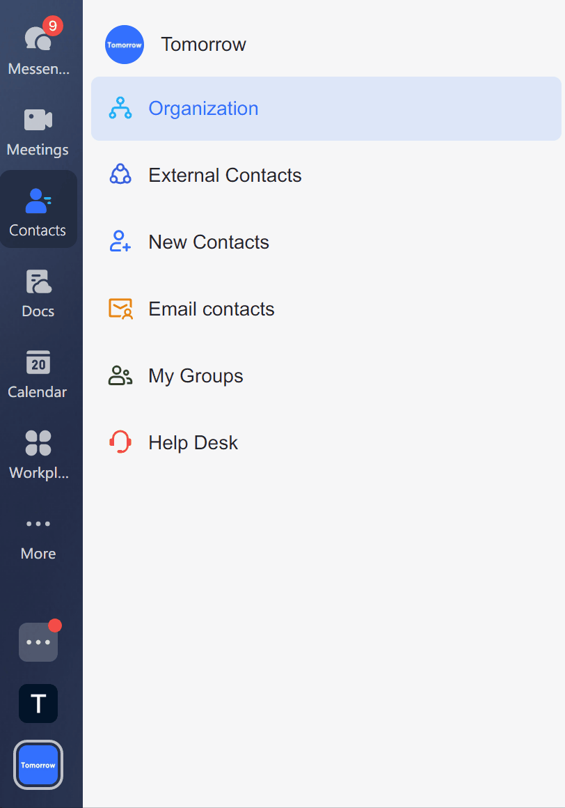 Messenger Change Log