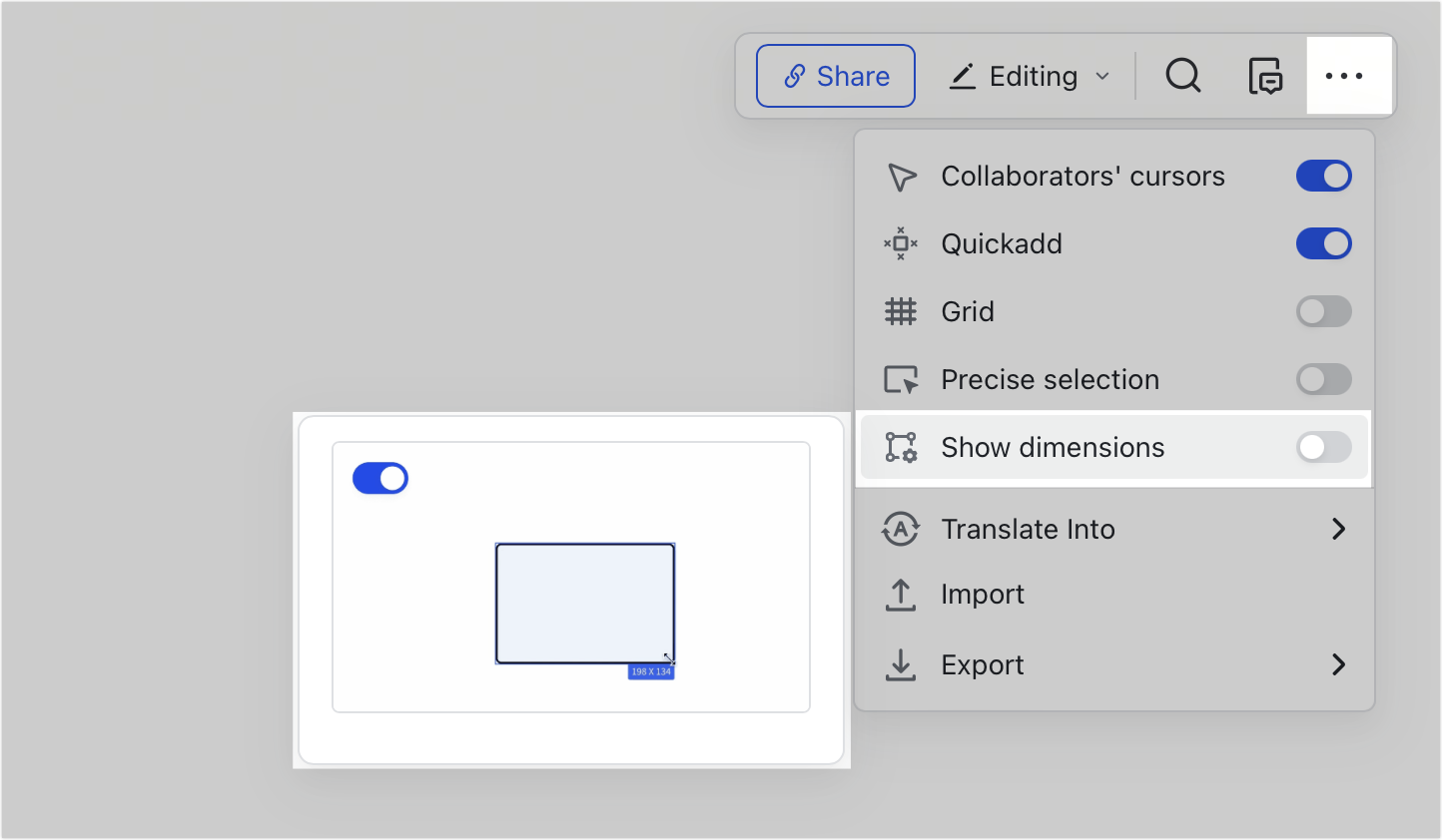 V7.10 Open a page in the app and find related chats!