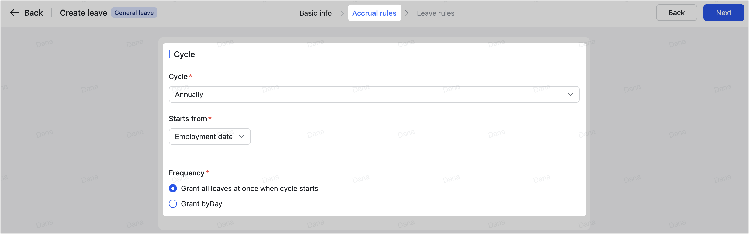 Admin | Configure leave type and rules Admin | Configure leave type and rules