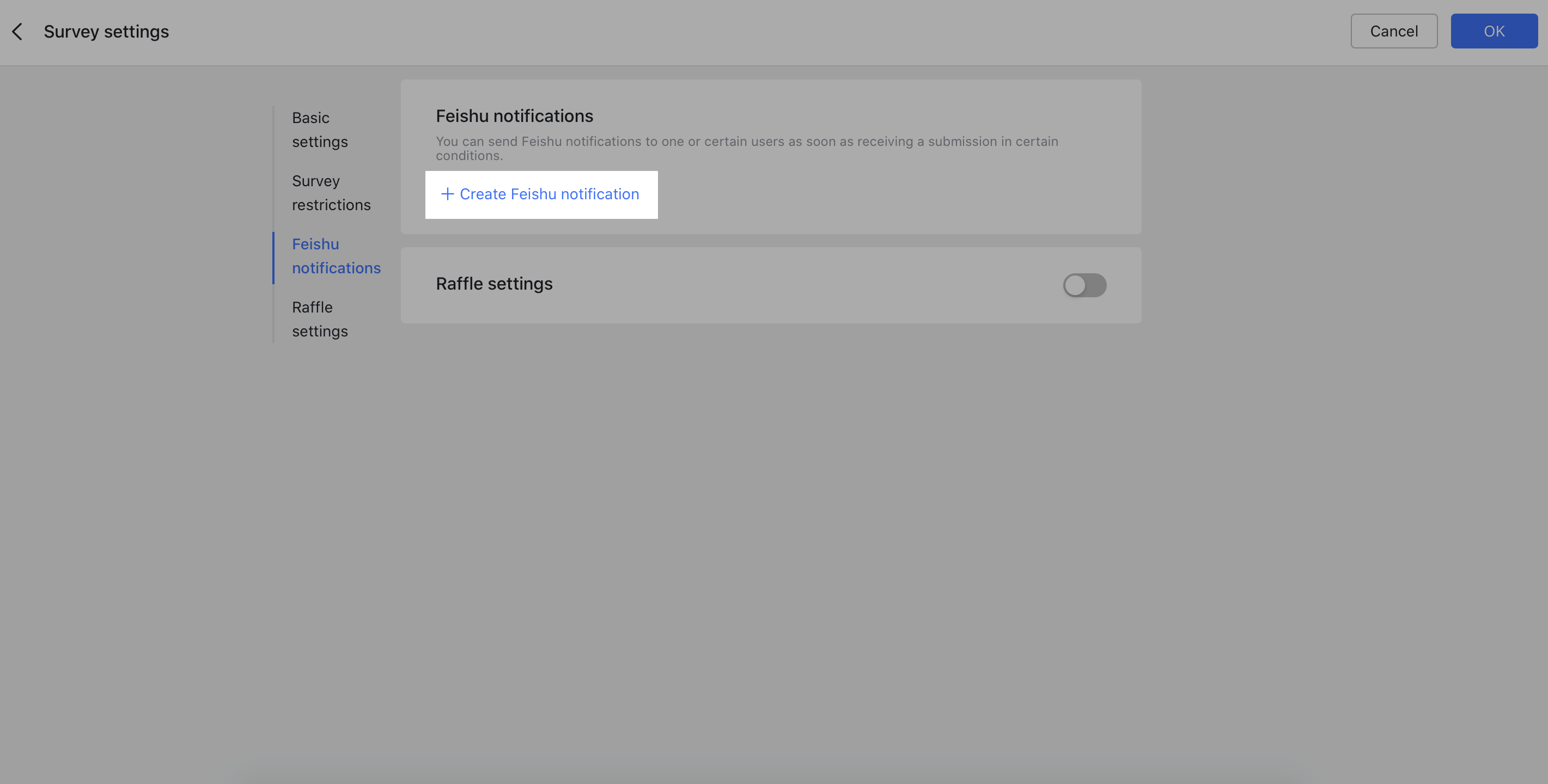 Manage Projects with Feishu Survey