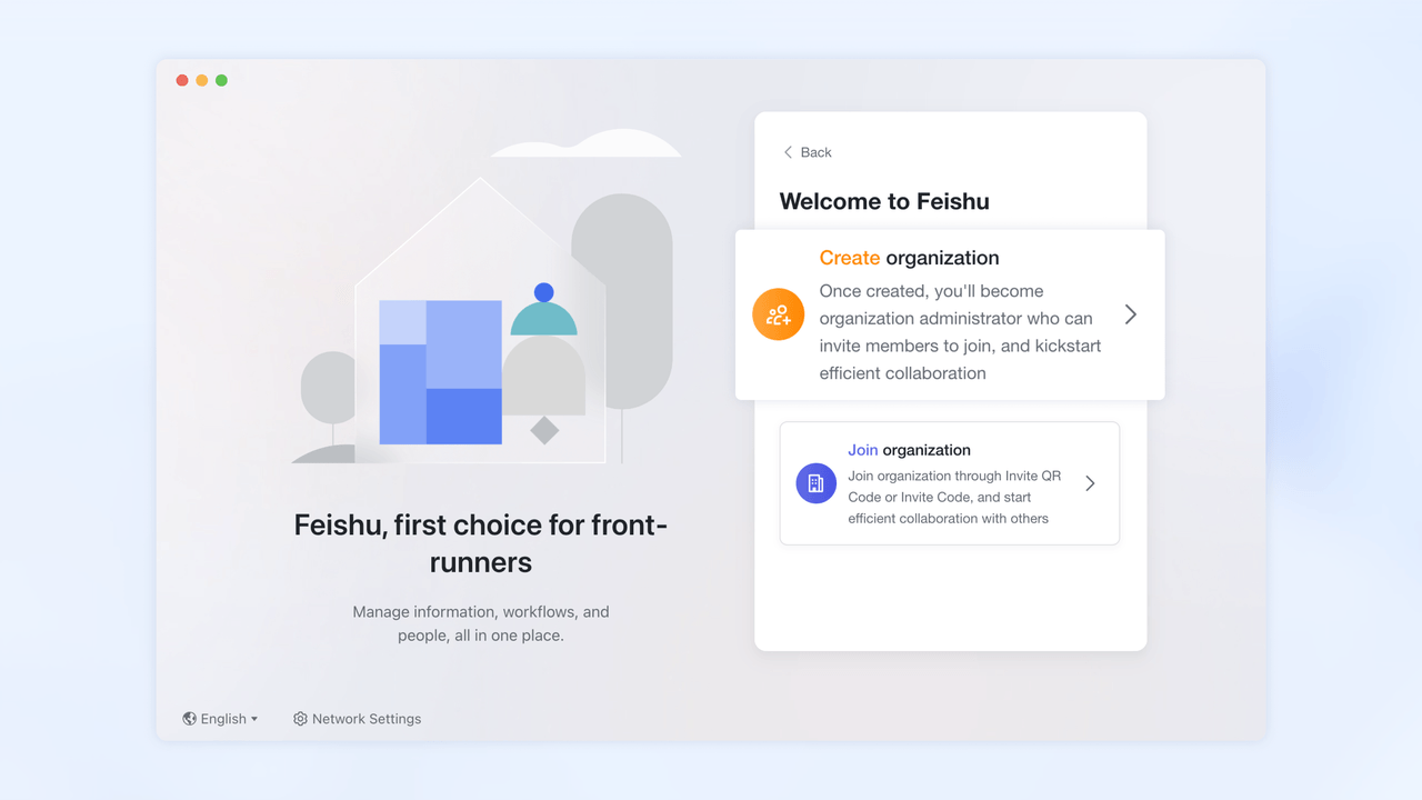 Step 1: Create an organization