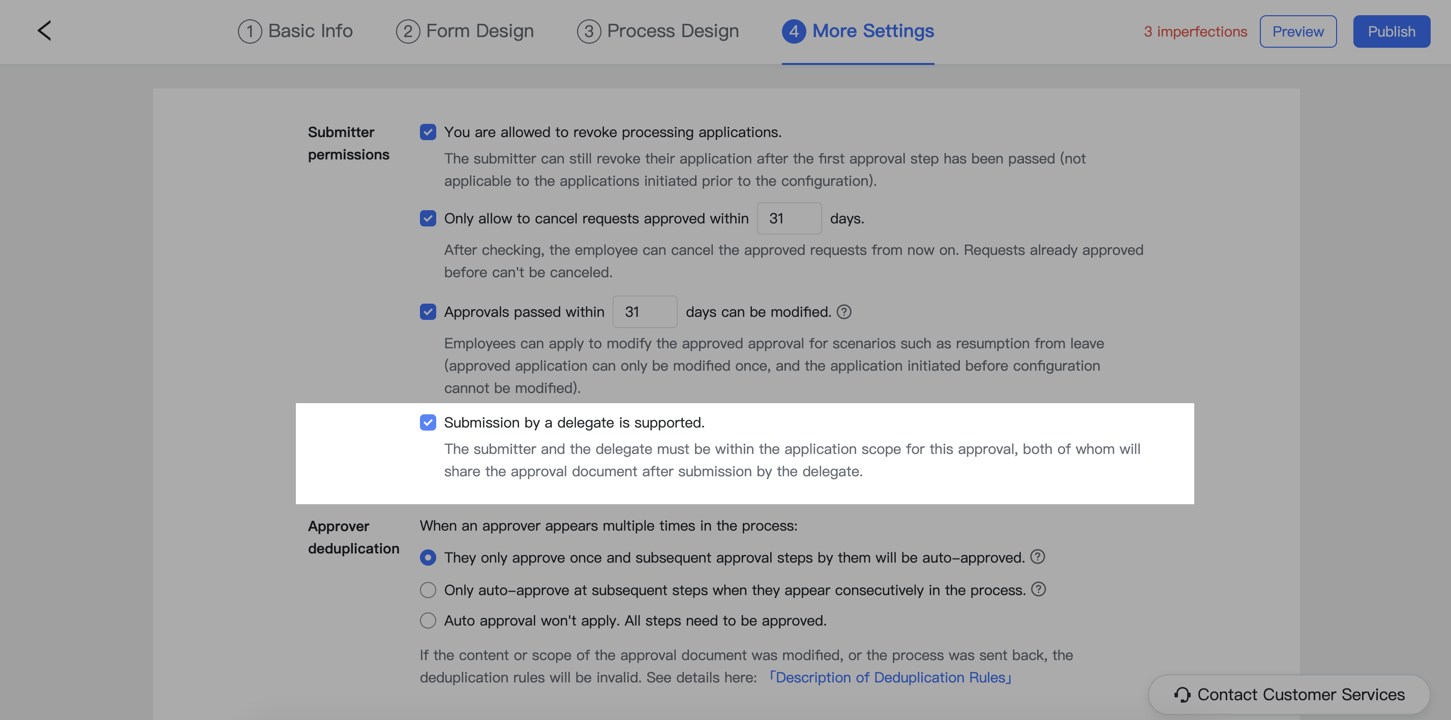 Admin | Allow delegate submissions