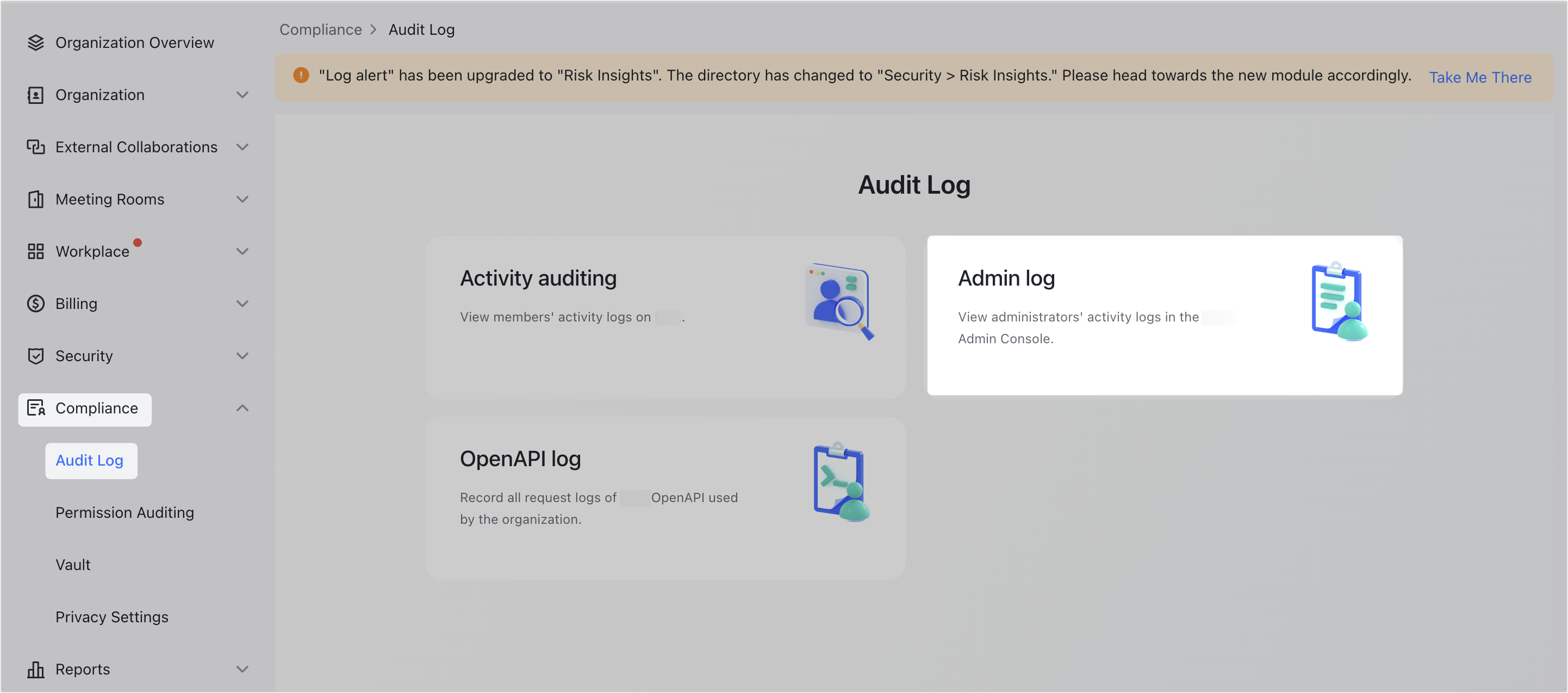 Admin | Review admin logs