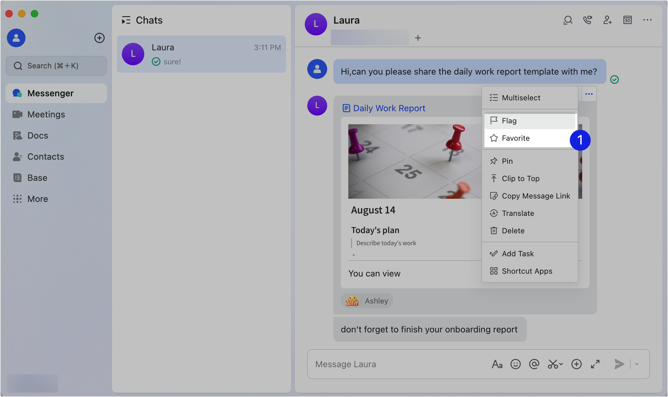 Get started with Messenger