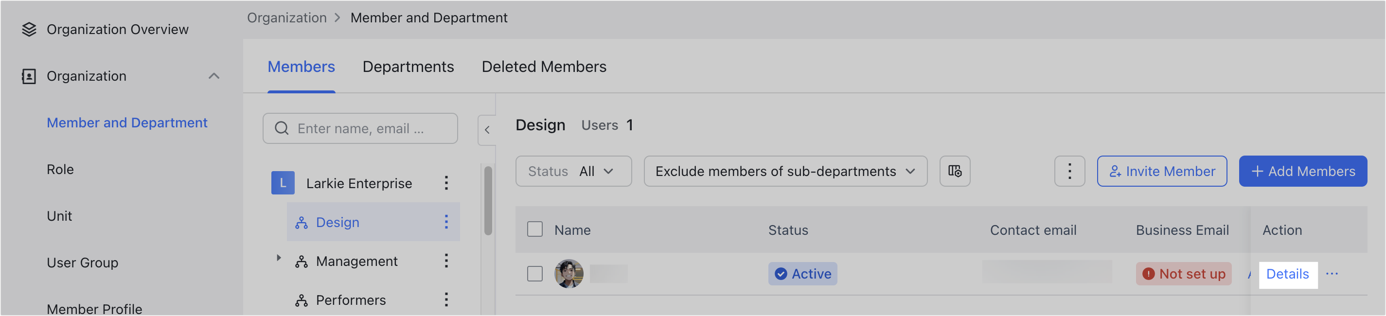 Admin | Set multilingual names for members