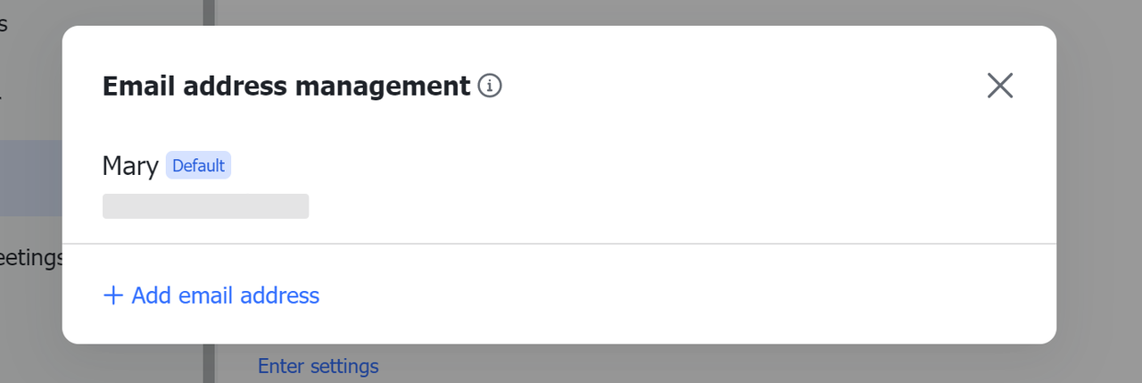 Admin | Add business email aliases for members