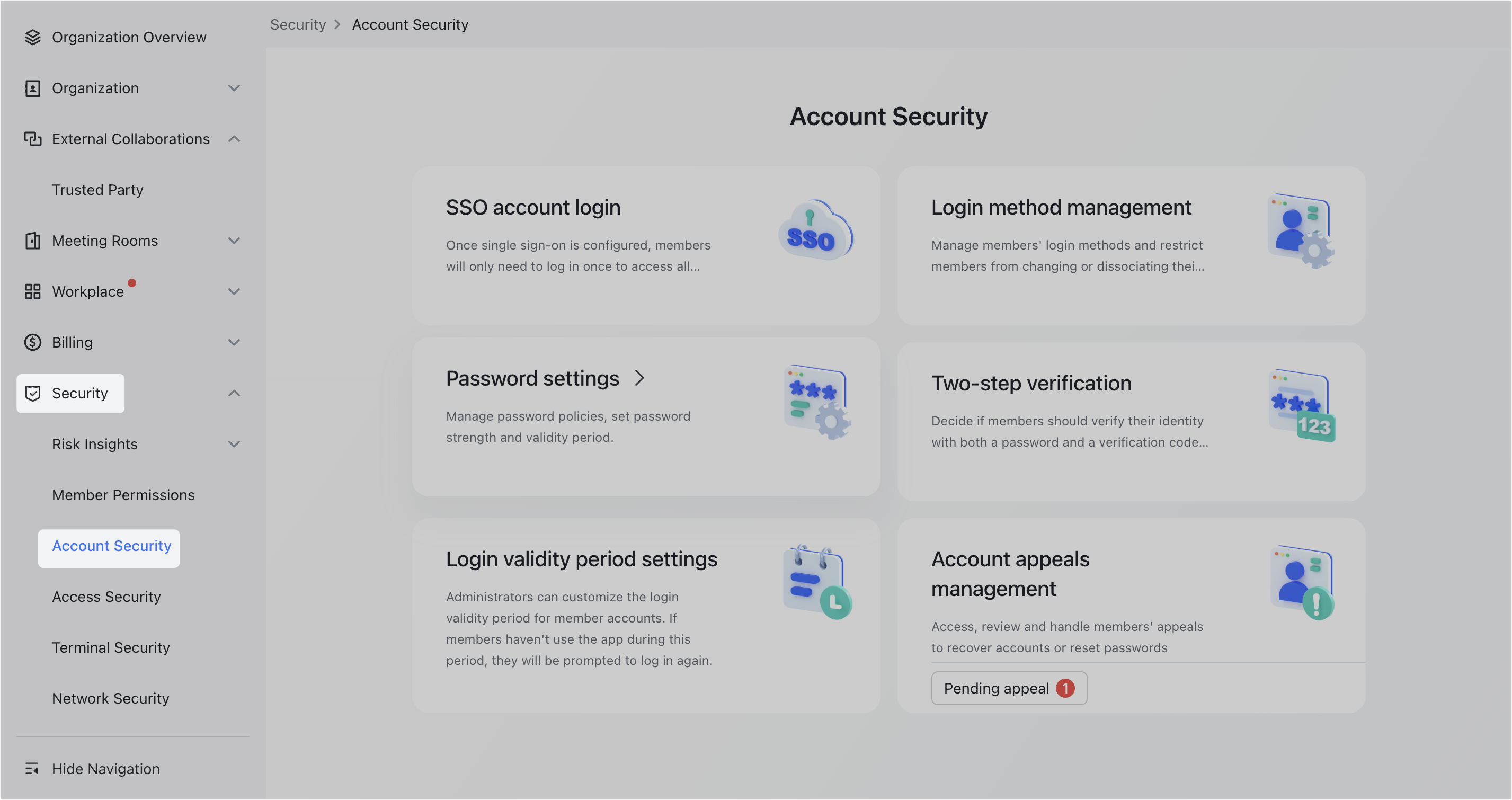 Admin | Overview of Feishu Security features