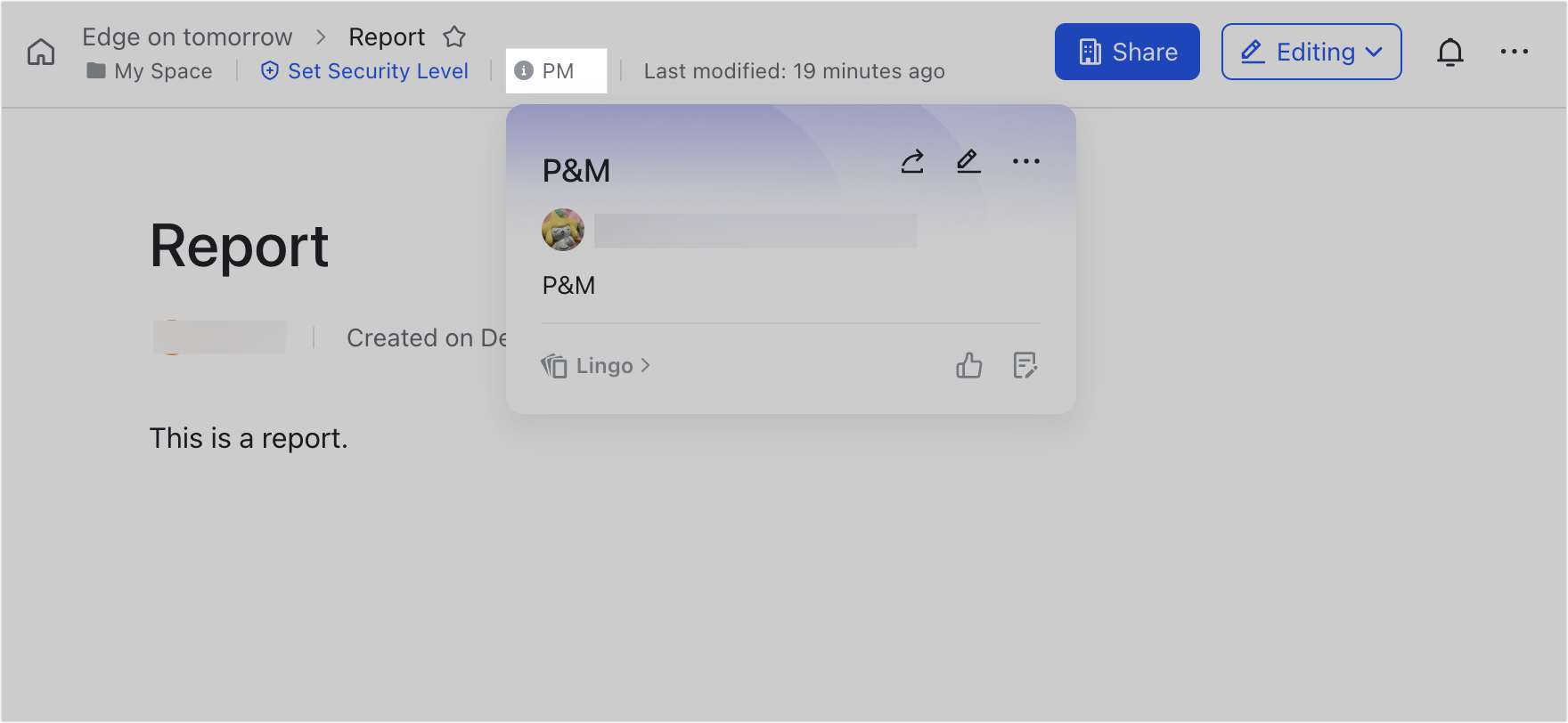 Admin | Customize header messages for Docs