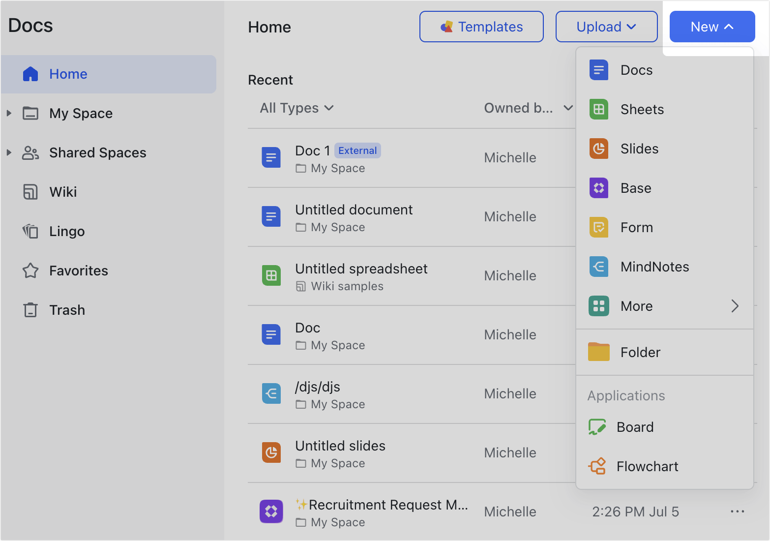 Get started with Feishu Docs