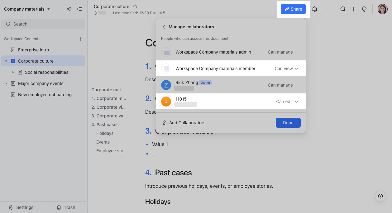 Overview of Wiki permissions