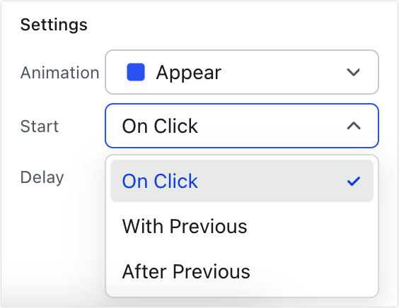 Use animations in Slides