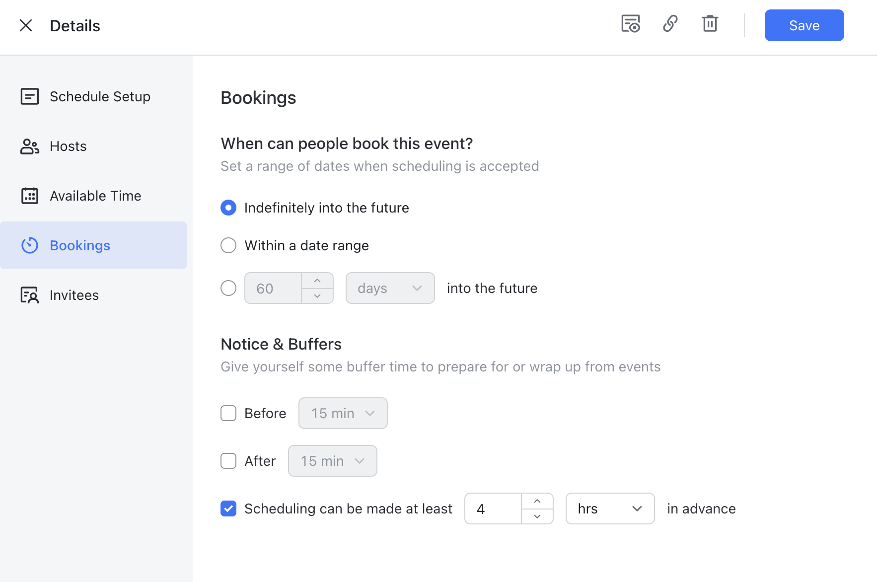 Set up Round Robin meetings