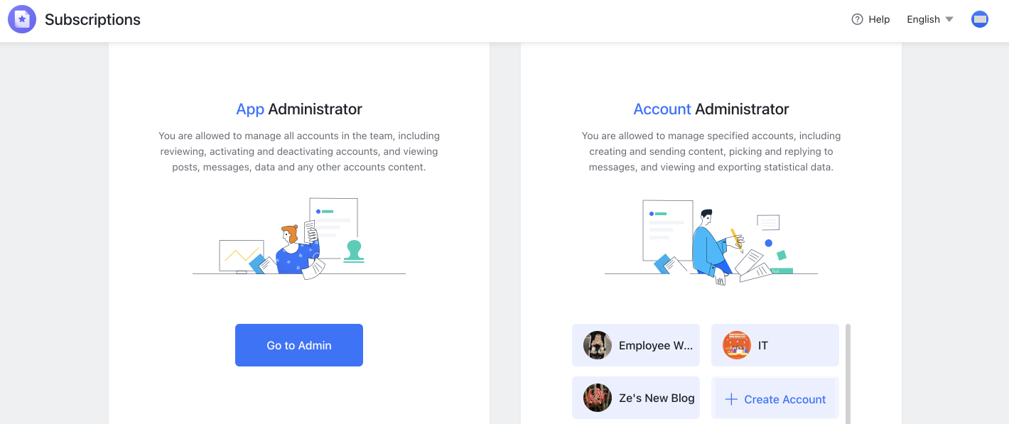 Post a document to Subscriptions