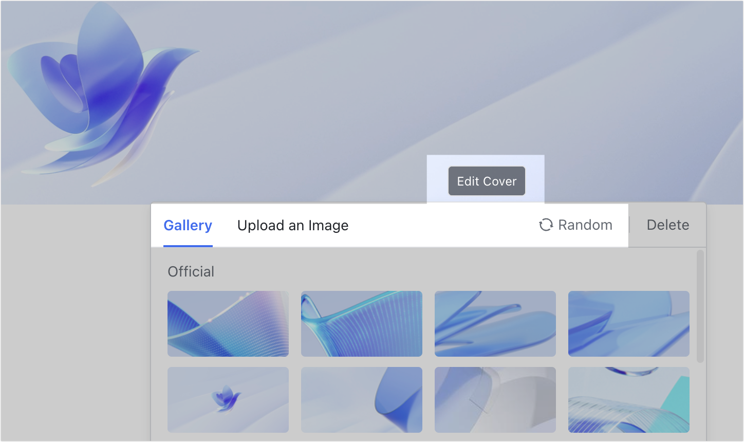 Add and edit covers in Docs
